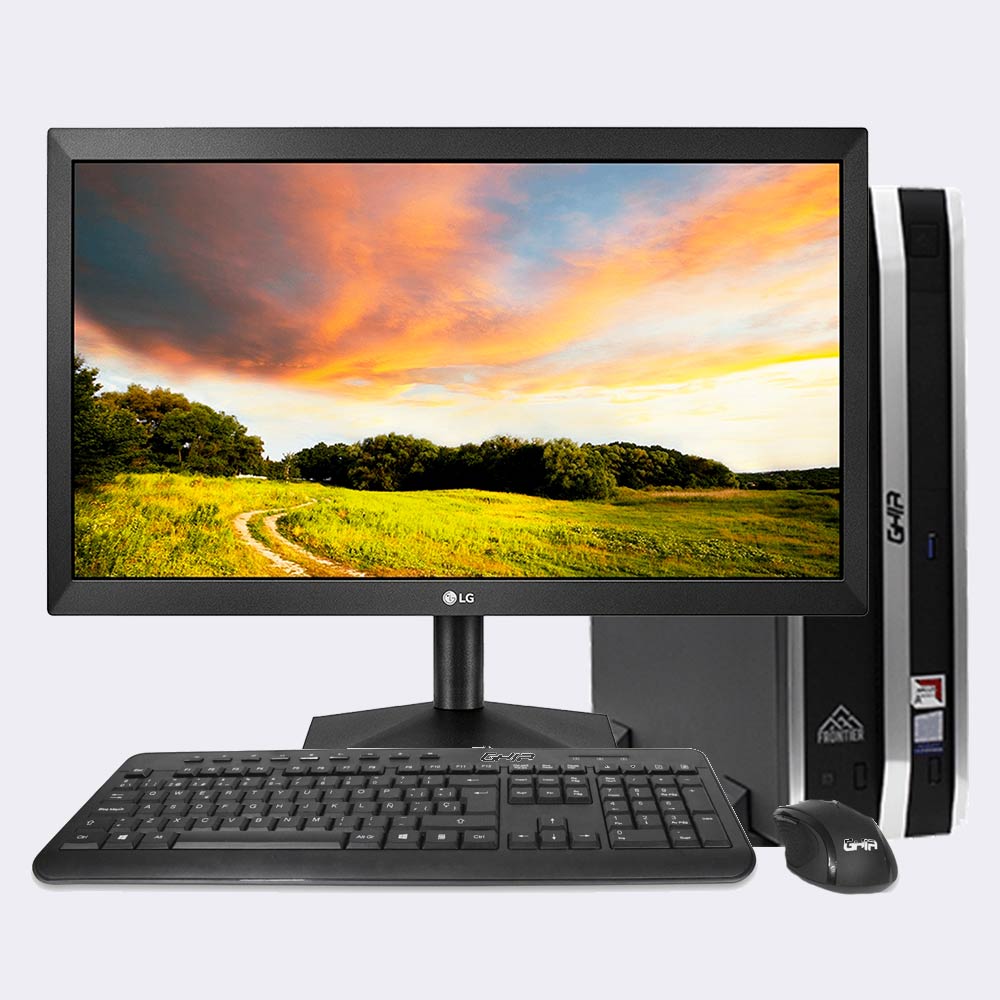 COMPUTADORA GHIA FRONTIER Y MONITOR LG – Merxia